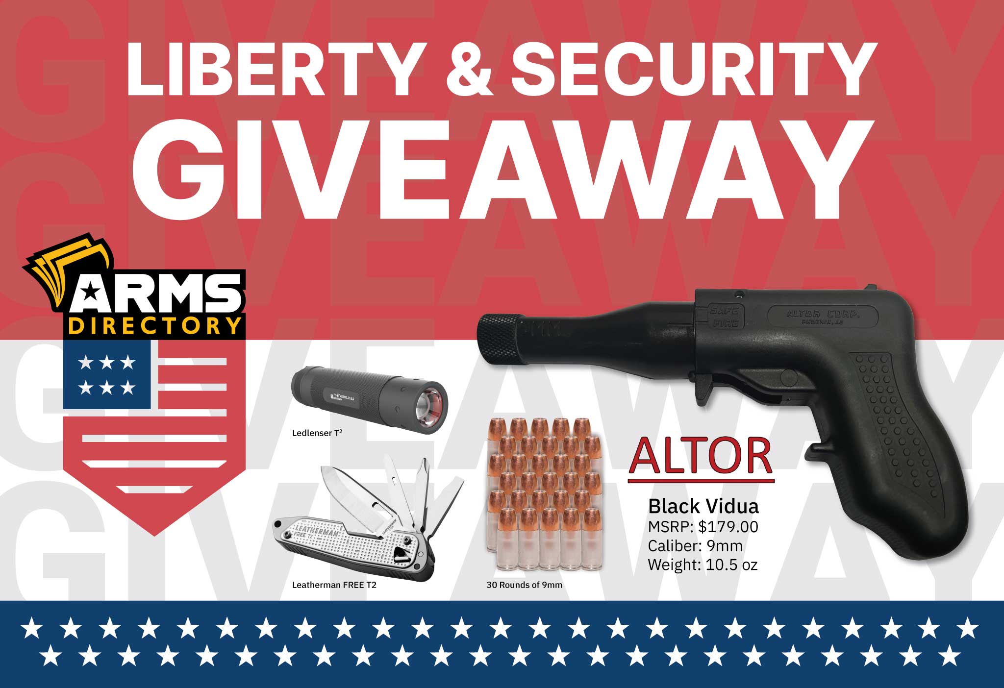 Giveaway: The Altor Black Vidua Pistol - Arms Directory