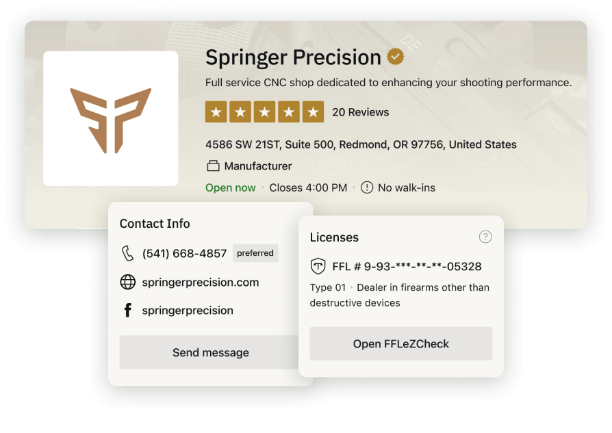 Business Solutions - Arms Directory